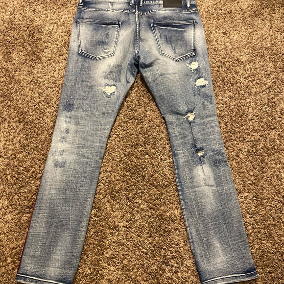 DOPE | Jeans | Dope Denim Slim Straight Redwhite Stripe | Poshmark